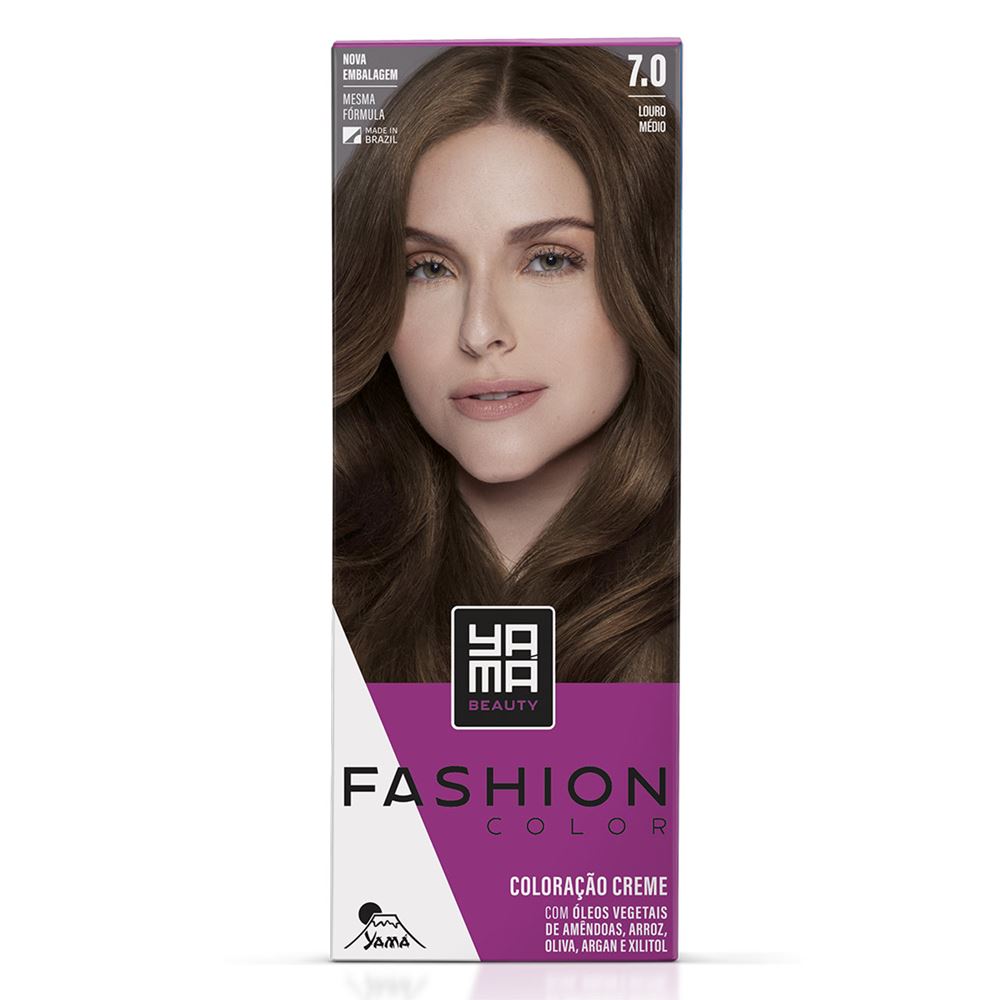 Coloração Yamá Beauty Care Mini Kit Fashion Color 7.0 | Armazém dos ...
