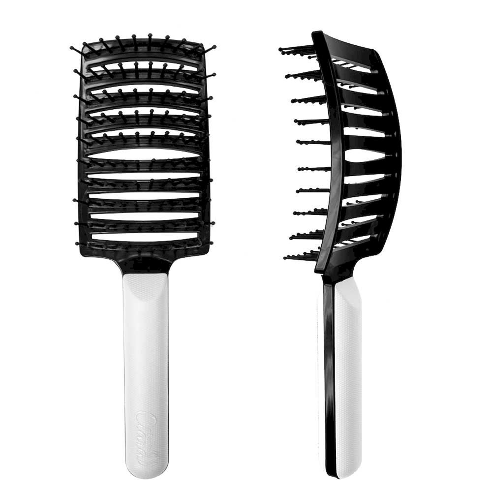 Escova Raquete Branca Santa Clara | Armazém dos Cosméticos